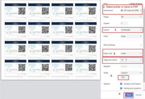 Print multiple tickets on one page - FriendlySky