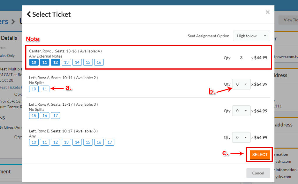 Adding Items To An Order - FriendlySky