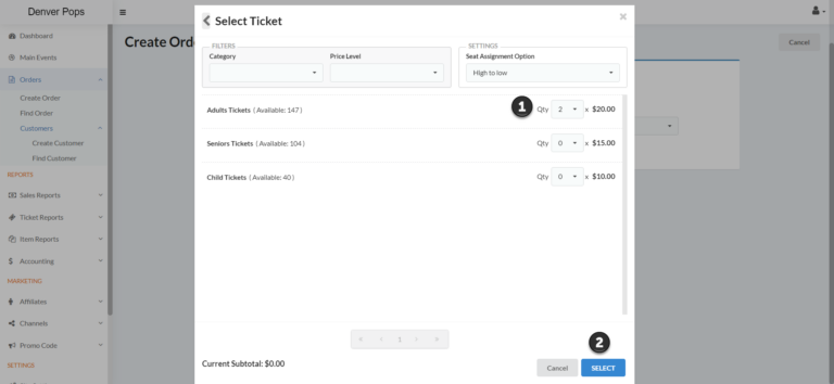 Comp Order Instructions - FriendlySky