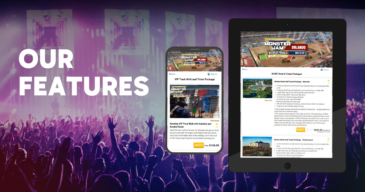 Event Ticketing - Features to Sell Tickets Online | FriendlySky